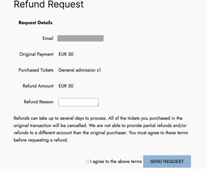 Ticket Refunds – WordCamp Europe 2026